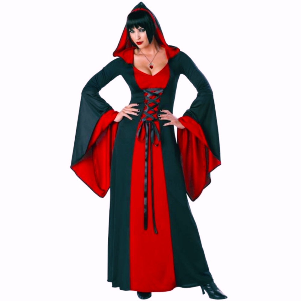 Vampire Witch Goth Little Red Riding Hood Renaissance… - Gem